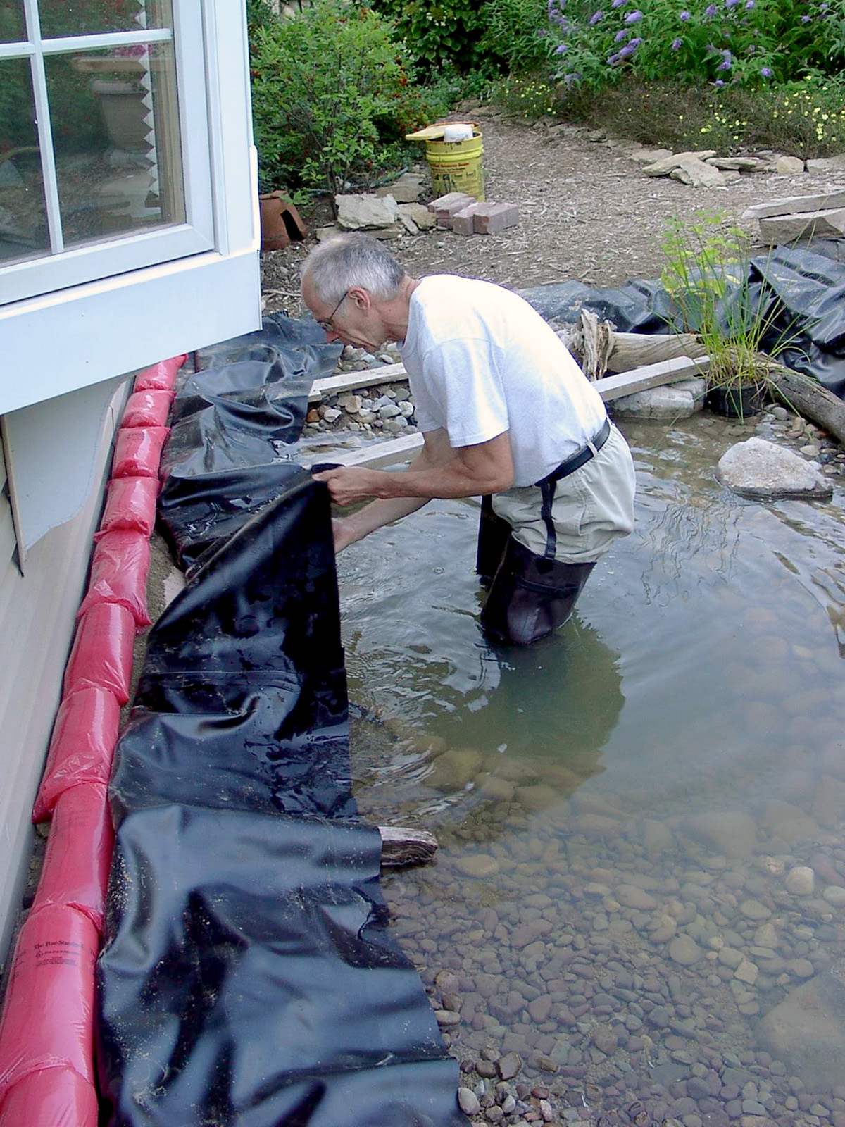 Creating it – Our Habitat Garden