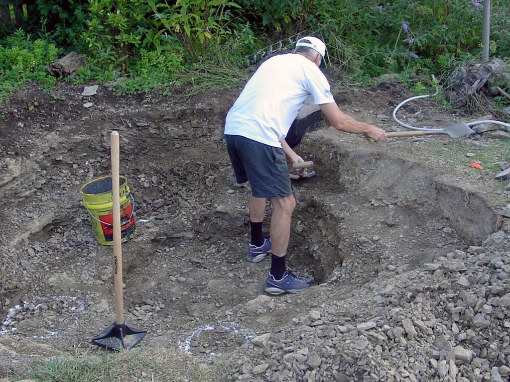 Creating it – Our Habitat Garden